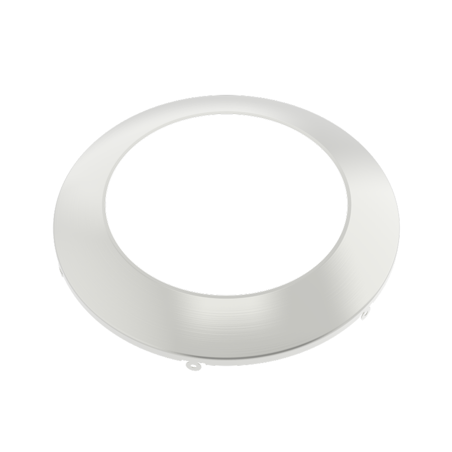 RAB DISK34-TRIM-6-BN 6 Inch Round Smooth Brushed Nickel Trim — Lighting ...