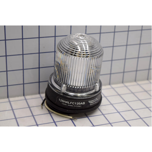 Edwards Signaling 125HALFC120AB Flashing Halogen Beacon Clear ...