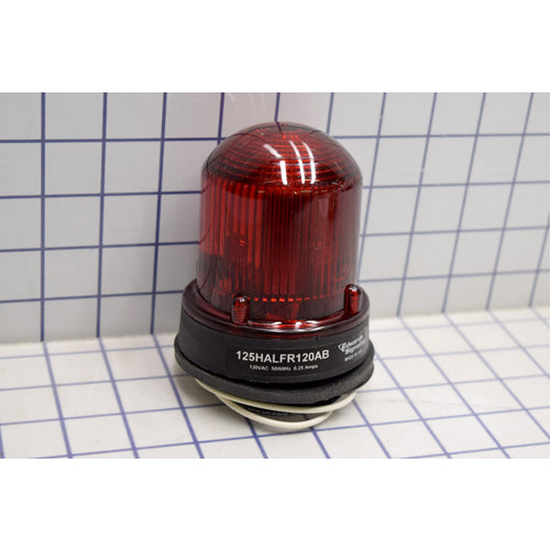 Edwards Signaling 125HALFR120AB Flashing Halogen Beacon Red — Lighting ...