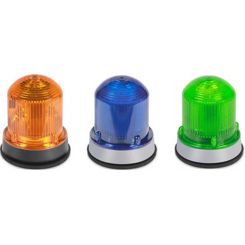 Edwards Signaling 125HALFR24DB 125 Class Flashing Halogen Beacon Red ...