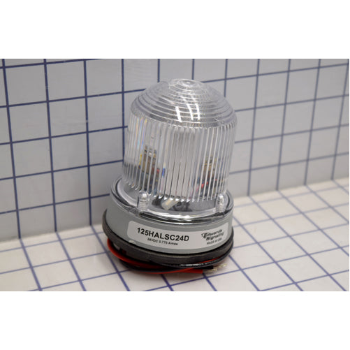 Edwards Signaling 125HALSC24D 125 Class Steady-On Halogen Beacon Clear ...