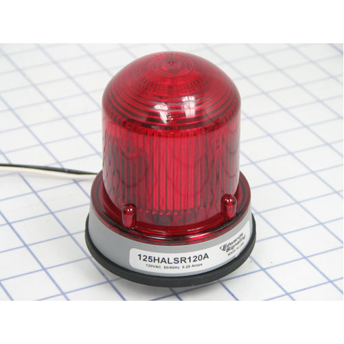 Edwards Signaling 125HALSR120A Halogen Beacon Red — Lighting Supply