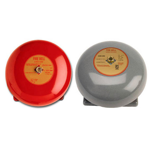 Edwards Signaling 439D-6AW Fire Alarm Bell 6 Inch Vibrating Diode ...