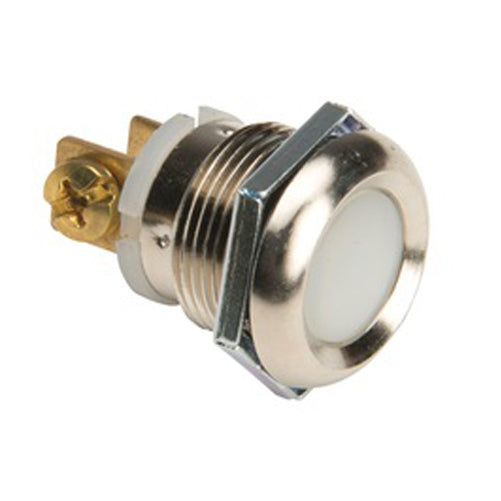 Edwards Signaling 690-W Low Voltage Panel Mount Push Button Snap Fit ...