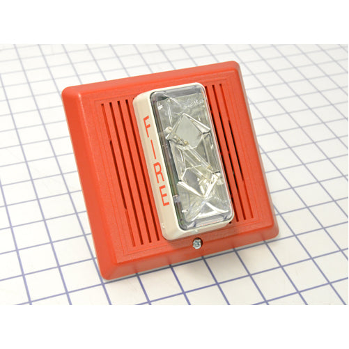 Edwards Signaling 2452THS-110-R Strobe Fire Alarm Signal 110 Cd Red ...