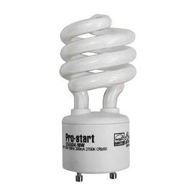 Longstar FE-IISG-13W 13W Spiral Compact Fluorescent GU24 Base Bulb ...