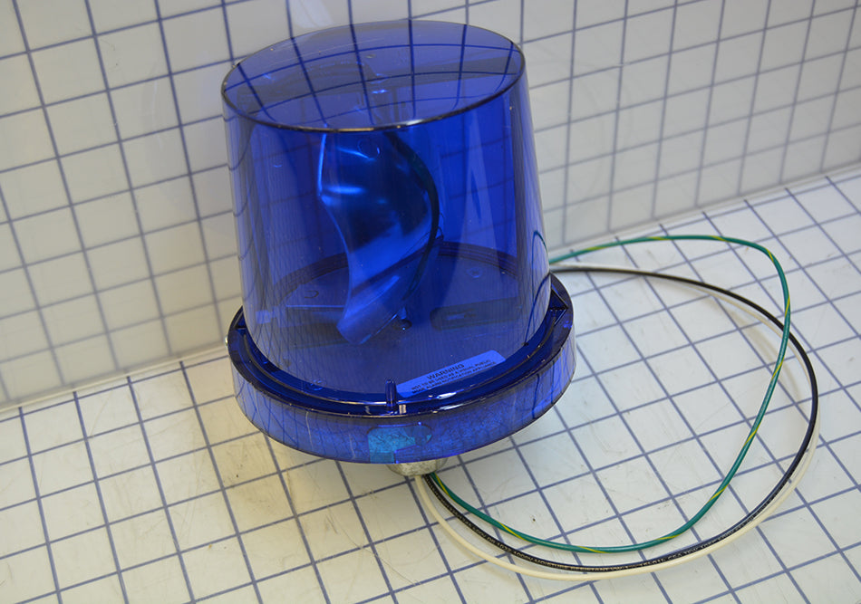 Federal Signal 225-120B Electraray Rotating Incandescent Light Blue ...