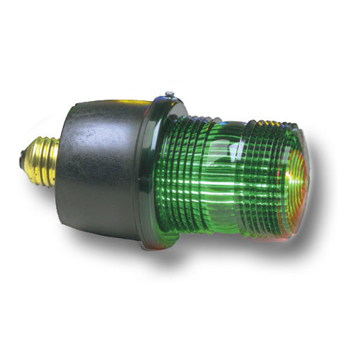 Federal Signal LP3E-120G StreamLine Strobe Light Edison Mount Green ...