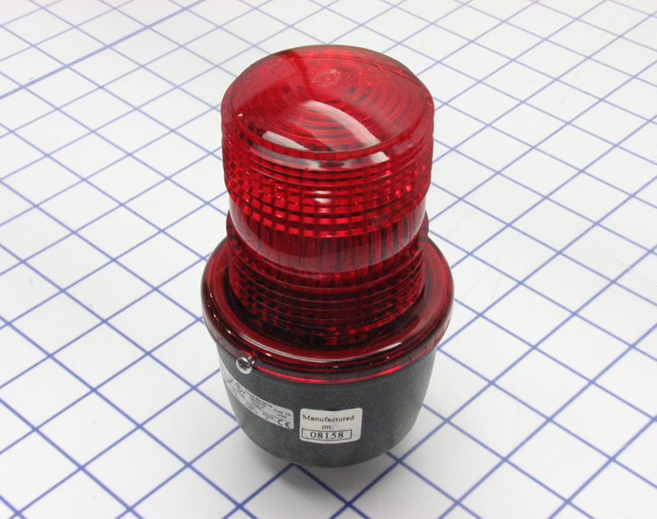 Federal Signal LP3P-012-048R StreamLine Strobe Light 12-48VDC Red ...