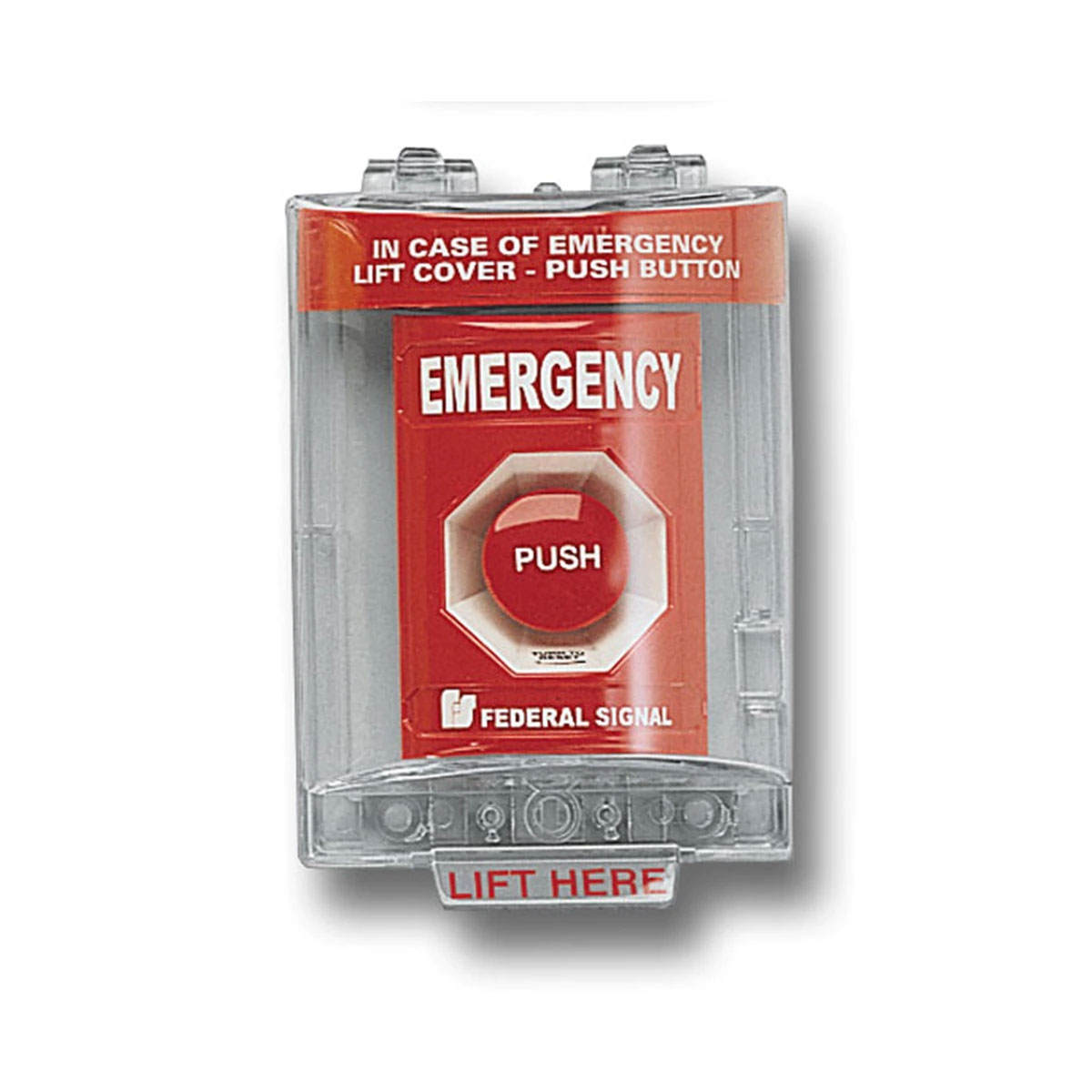 Federal Signal PSEMSCLP-RM Push Station Momentary Sounder And Cover ...
