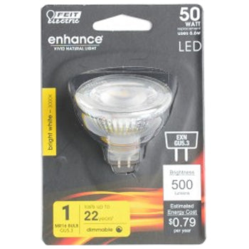 Feit Electric BPEXN/930CA LED MR16 Bulb 500Lm 3000K 12V — Lighting Supply