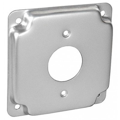 Southwire G1932 Garvin 4 Inch Square 1/2 Inch Raised Single Receptacle ...