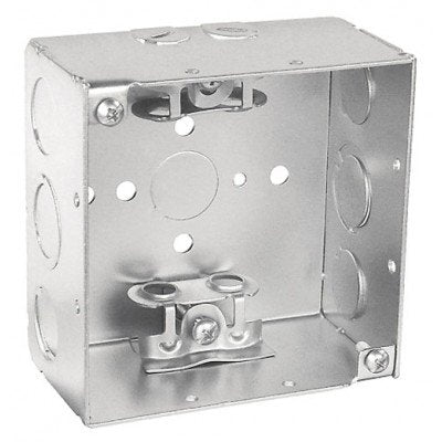 Southwire 52171-BX Garvin 4 Square Junction Box 2-1/8 Inch Deep ...
