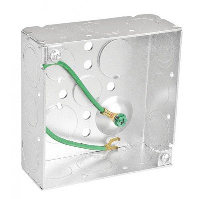Southwire 52151-SPT Garvin 4 Square Junction Box Welded — Lighting Supply