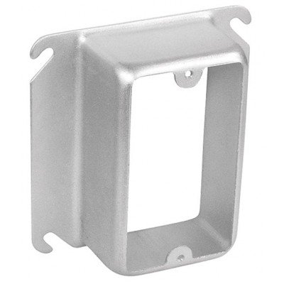 Southwire 52C22-SS Garvin Stainless Steel 4 Square 1-Gang Device Ring — Lighting Supply