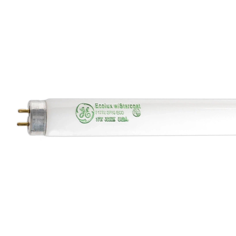 GE 45743 F17T8/SP35/ECO 17W 24 Inch T8 Fluorescent Medium Bi-Pin G13 ...