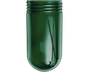 RAB GL100G Threaded Glass Globe Green — Lighting Supply