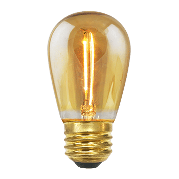 Green Creative 36078 1FS14/820/A/R LED S14 E26 Base 1W — Lighting Supply