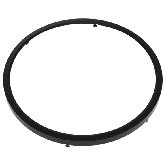 Halco 83936 DSK-12-TRM-BK Surface Mount Disk 12 Inch Round Trim Black ...