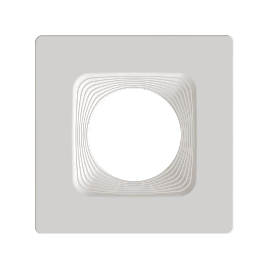 RAB HAT4SBW Color Trim For 4 Inch Modular Downlights Square — Lighting ...