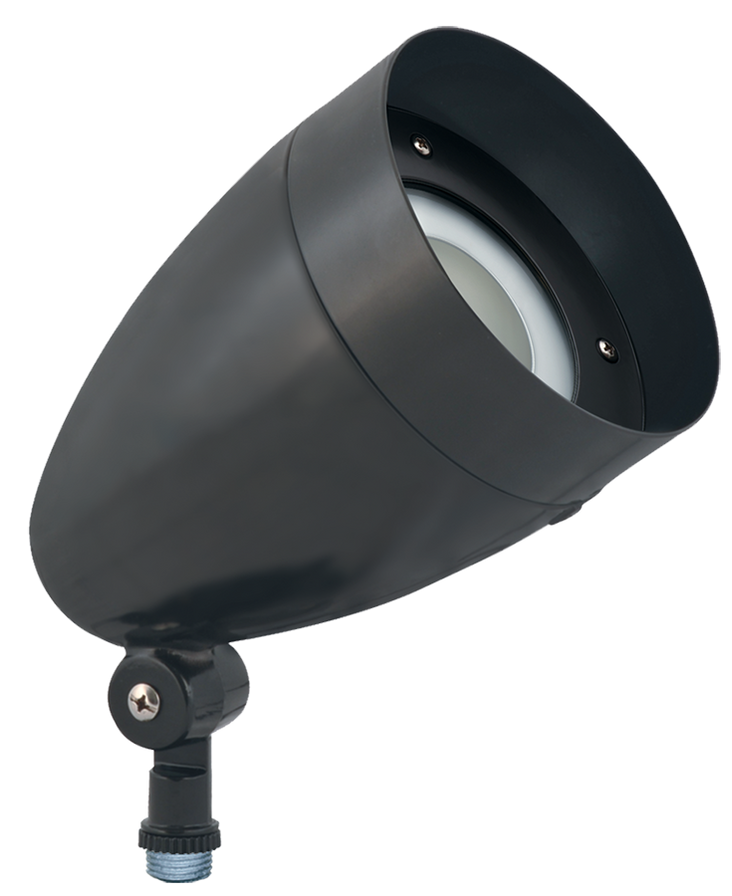 RAB HBLED13YA LFlood 13W Warm LED Bullet-Hood/Lens 3000K — Lighting Supply