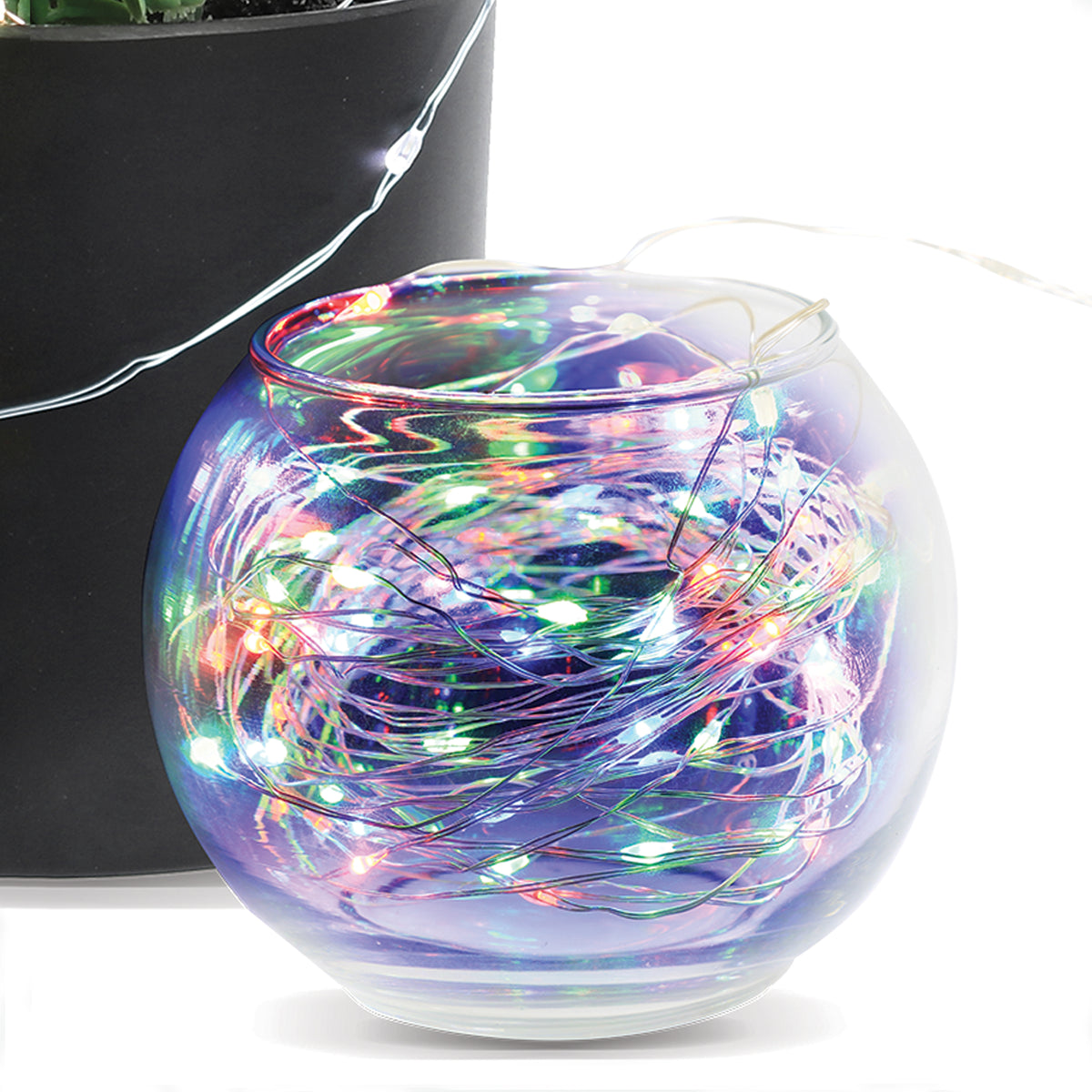 Feit Electric FY30-100/RGB/SLV 30 Foot RGB Fairy String Light ...
