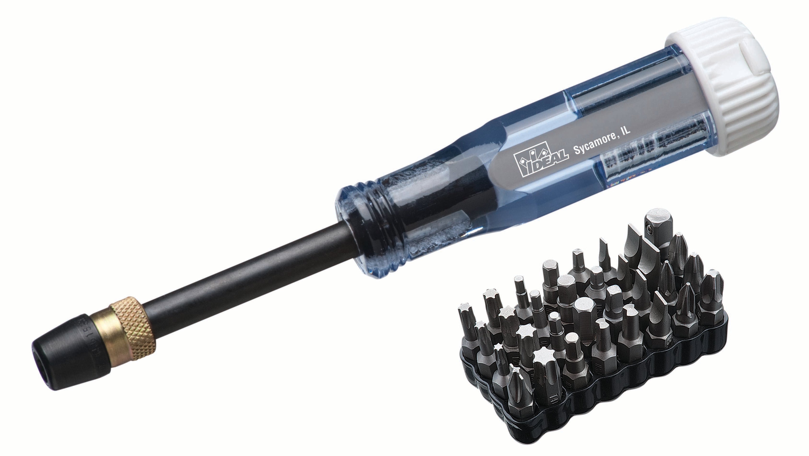 Ideal 35-934 33 Piece Quick Change And Standard Bit Screwdriver ...