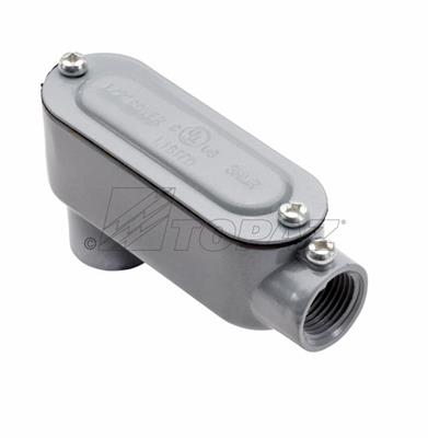 Southwire LB6SSCG TOPAZ 2 Inch EMT/Rigid Conduit Body Threaded LB Type ...