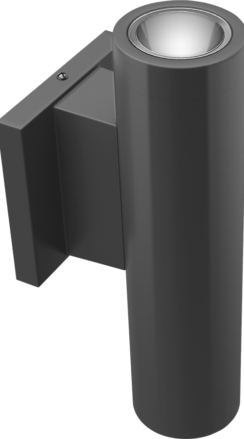 RAB CDLED2WU-10W-WW935-Z Cylinder Wall Uplight 2 Inch 10W 120-277V ...