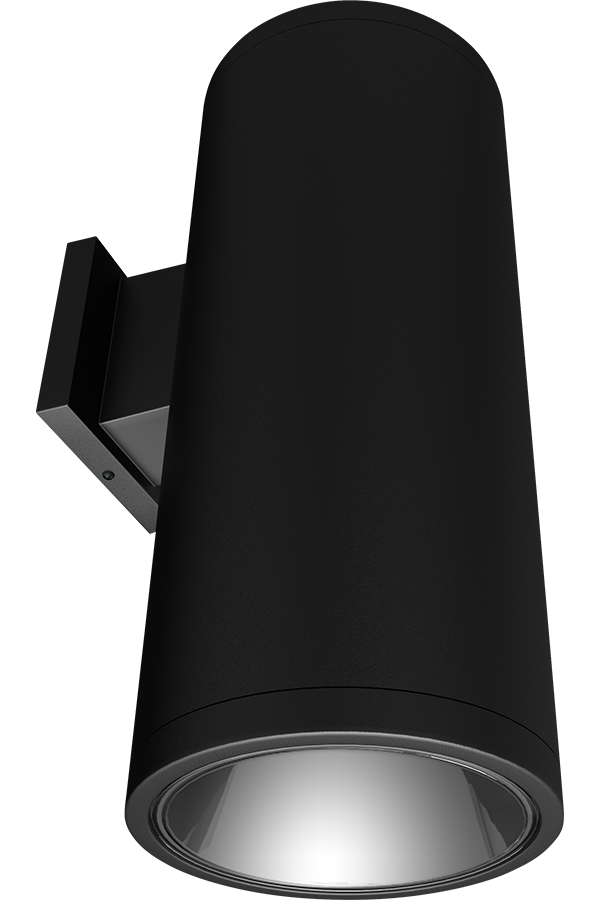 RAB CDLED6W-40W-50D950-K Cylinder Wall Uplight/Downlight 6 Inch 40W ...