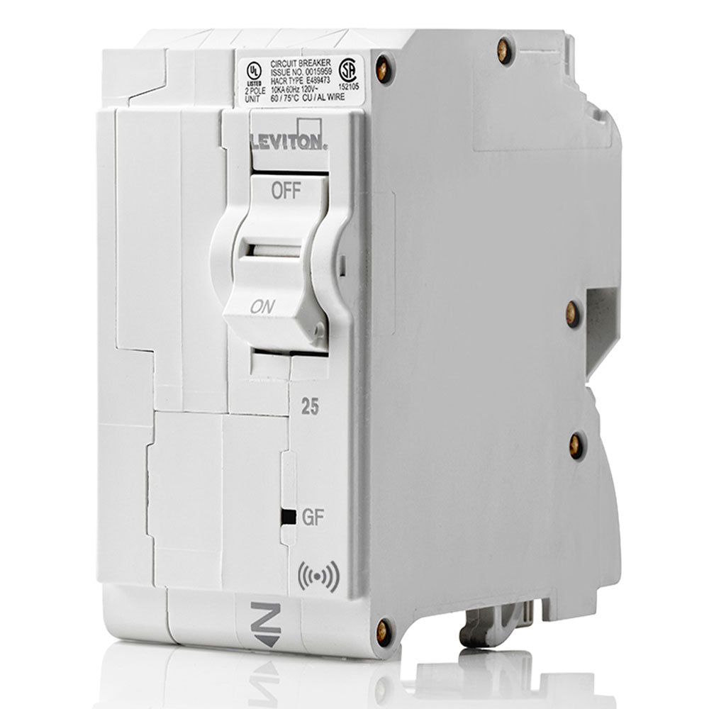 Leviton LB225-ES 25A 2-Pole GFPE Smart Breaker — Lighting Supply