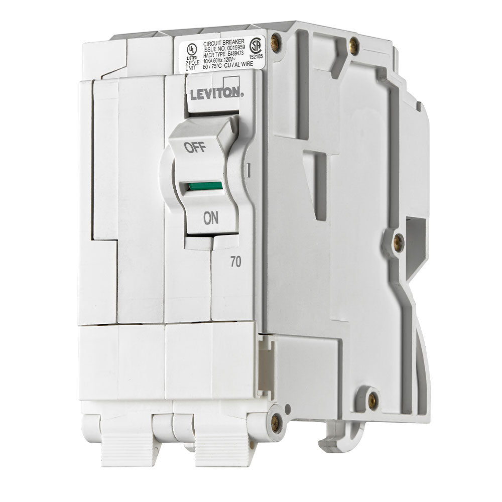Leviton LB270 Branch Circuit Breaker V1.0 Basic Standard 2-Pole 70A ...