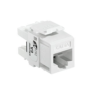 Leviton 6110G-RW6 Extreme CAT6a QuickPort Connector Channel-Rated ...