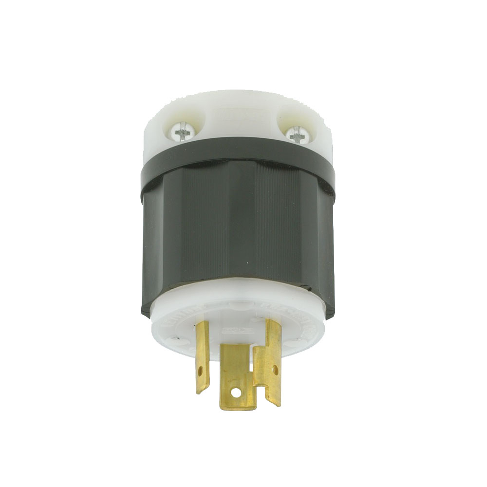 Leviton 2311 20 Amp 125V NEMA L5-20P 2P 3W Locking Plug — Lighting Supply
