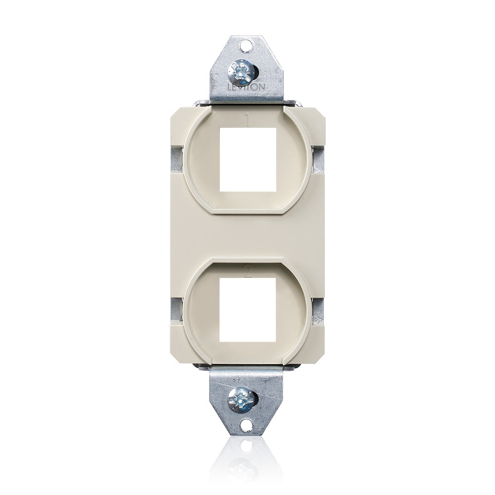 Leviton FB2DU-I Low Voltage Duplex Insert For FBC1X — Lighting Supply