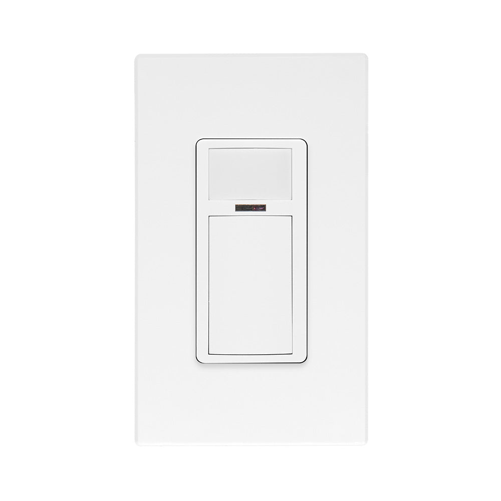 Leviton ODS15-GDW Smart Sensor Wall Box Bluetooth Enabled PIR ...