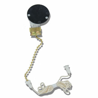 Leviton 1690 Pull Chain Switch Two Speed Three Position — Lighting Supply