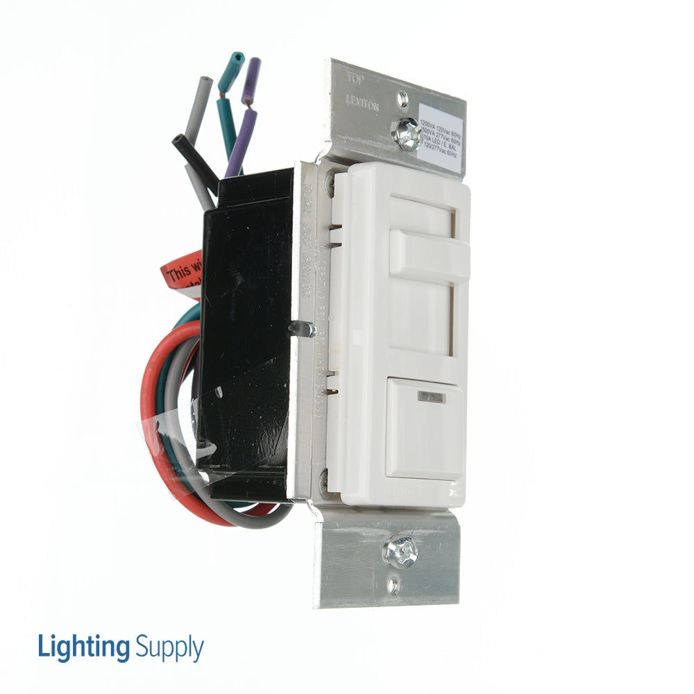 Leviton IP710-DLZ Slide Dimming 0-10V Sp-3W 1200Va 120V — Lighting Supply