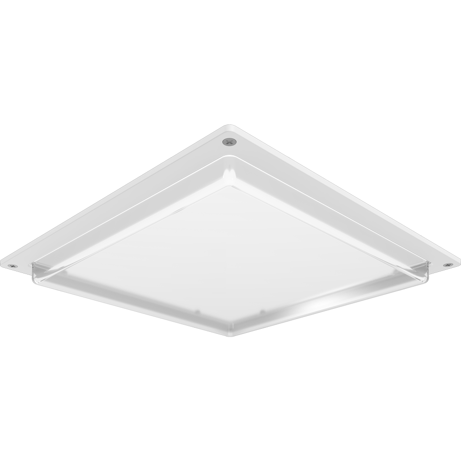 RAB LFVAN34W Drop Lens And Door Frame Kit With Screws VAN34 White ...