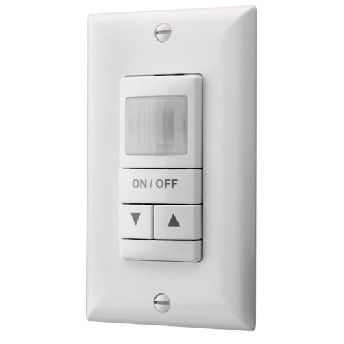 Lithonia NWSX LV WH Wall Switch Sensor Low Voltage White — Lighting Supply