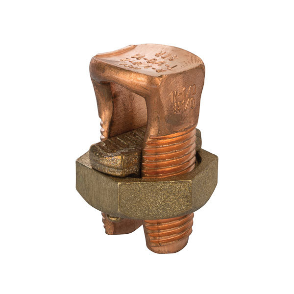 NSI N-1/0 1/0 AWG Copper Split Bolt — Lighting Supply
