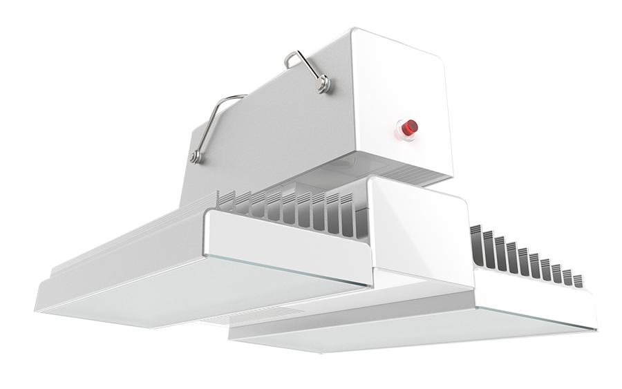 RAB RAIL90N/E Rail High Bay 90W 4000K LED 120-277V Battery Backup ...