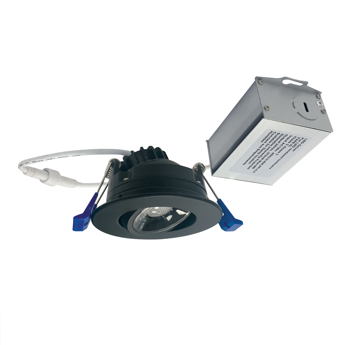 Nora NM2-2RG6027BB 2 Inch M2 LED Mini Recessed Gimbal 600Lm 8W ...