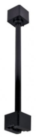 Nora NT-325B 48 Inch Exit Rod/Black 1 And 2-Circuit — Lighting Supply