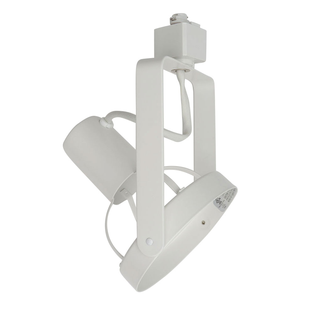 Nora NTH-148W White H-Style Front Loading Gimbal Ring For 150W PAR38 ...