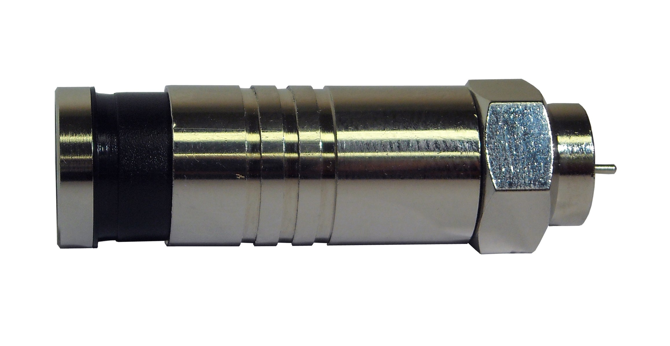 NSI 18311 F Type RG11 Connector Nickel Plated Pack of 25 — Lighting Supply