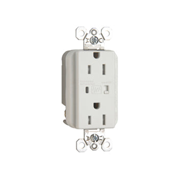 Pass/Seymour TR5262WSP Surge Protective Duplex Receptacle 15A/125V ...