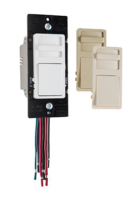 Pass and Seymour WS4FBL3PTC Wide Slide 0-10V Fluorescent /LED Dimmer ...