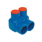 Penn Union IMLC1/03S Copper Blue Pre-Insulated Power Bar — Lighting Supply