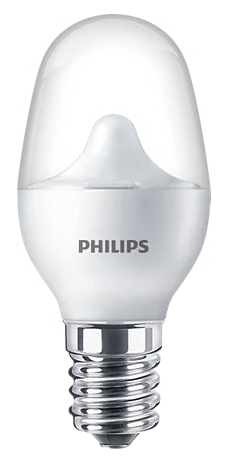 Philips 929001224613 0.5C7/LEDnight light/E12/MilkyND120V LED C7 E12 ...